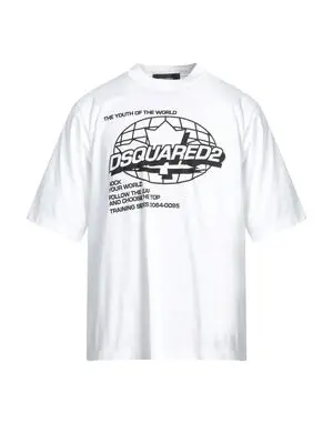 Dsquared2 T-shirt Size Cotton - White