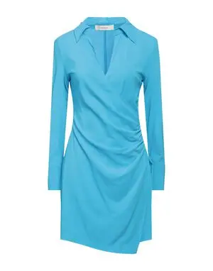 JUCCA Viscose Elastane Asymmetrical Mini Dress