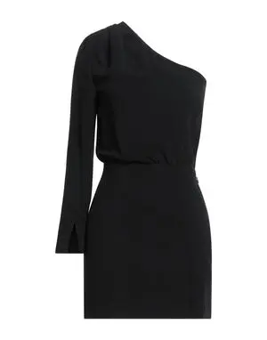 Federica Tosi One-shoulder Crepe Mini Dress