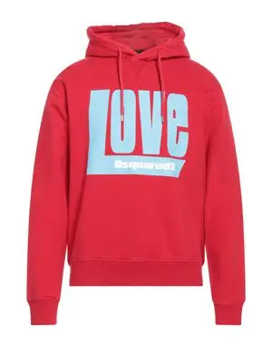 Dsquared2 Sweatshirt In Cotton And Elastane - Red