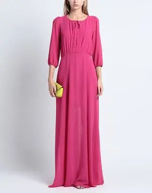 Patrizia Pepe Cady Gown - Magenta