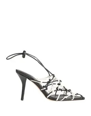 GIA BORGHINI Leather Sandals - White