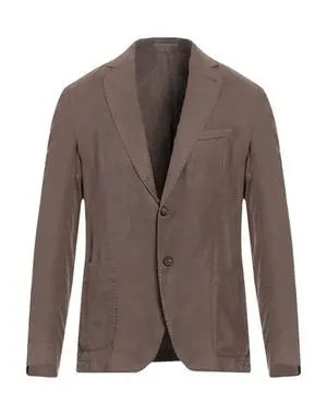 Pal Zileri Single-breasted Twill Blazer - Grey