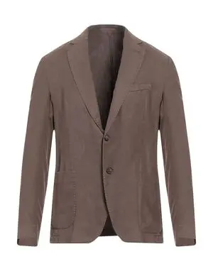Pal Zileri Single-breasted Twill Blazer - Grey