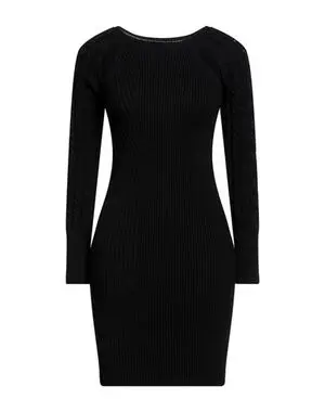 Pinko Mini Knit Bodycon Dress - Black