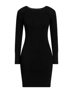 Pinko Mini Knit Bodycon Dress - Black