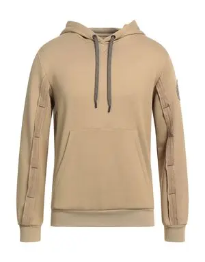 BIKKEMBERGS Sweatshirt Sand Size Polyamide, Cotton - Beige