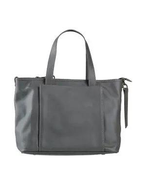 CORSIA Leather Tote - Grey