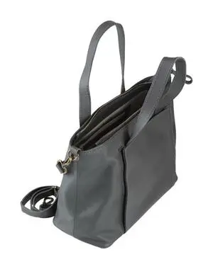 CORSIA Leather Tote - Grey