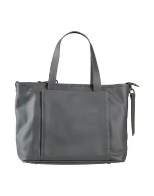 CORSIA Leather Tote - Grey