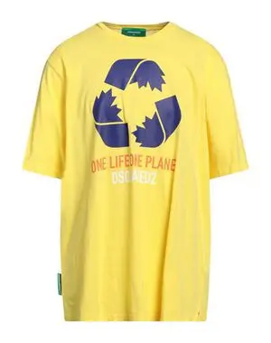 Dsquared2 T-shirt Size Cotton - Yellow