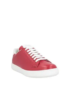 Church's Calfskin Leather Sneakers - Red