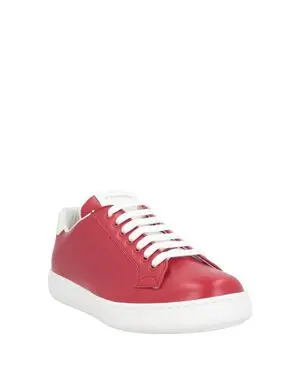 Church's Calfskin Leather Sneakers - Red