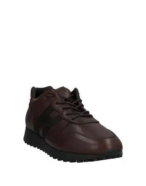 Hogan H86run Leather Sneakers - Brown
