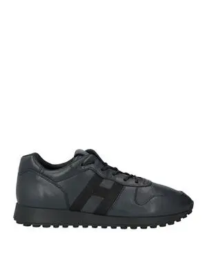 Hogan Soft Leather Sneakers - Grey