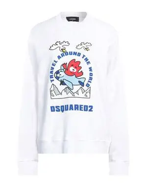 Dsquared2 DSQUARED2 Crewneck Sweatshirt White