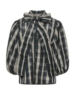 Red Valentino Tartan Bow Blouse