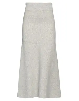 Sandro Midi Skirt Size Wool