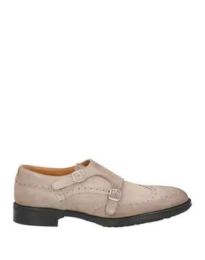 DOUCAL'S Suede Monk Strap Loafers