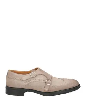 DOUCAL'S Suede Monk Strap Loafers