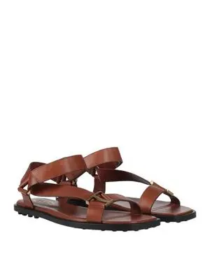 TOD'S Sandals In Leather - Brown