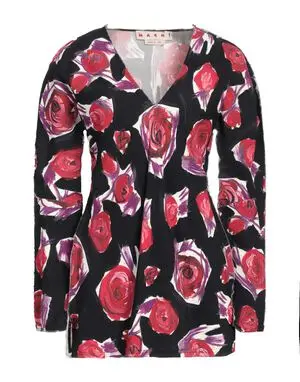 Marni Floral Print Crepe Top