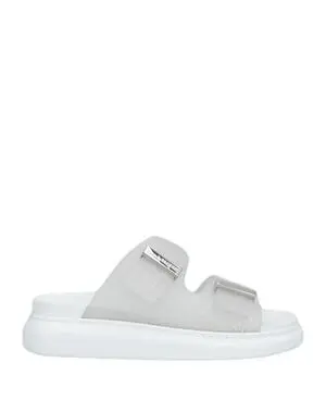 Alexander McQueen Sky Plastic Sandals Transparent