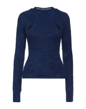 Isabel Marant Étoile Sweater In Mohair, Wool, And Polyamide Blend - Blue