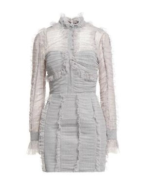 Elisabetta Franchi Polyester Mini Dress - Grey