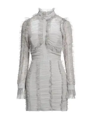 Elisabetta Franchi Polyester Mini Dress - Grey