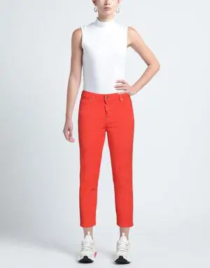 Dsquared2 Straight Leg Pants - Orange
