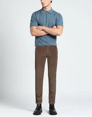 PT TORINO Pants Size Cotton, Lyocell, Elastane - Brown