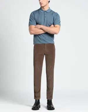 PT TORINO Pants Size Cotton, Lyocell, Elastane - Brown