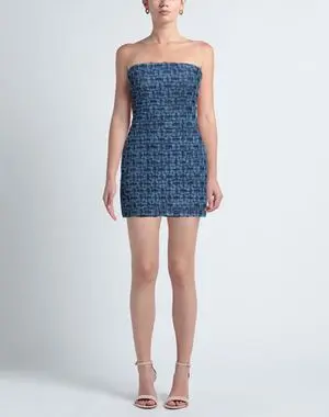 Pinko Mini Denim Patchwork Dress