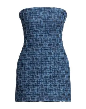 Pinko Mini Denim Patchwork Dress