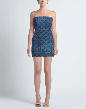 Pinko Mini Denim Patchwork Dress