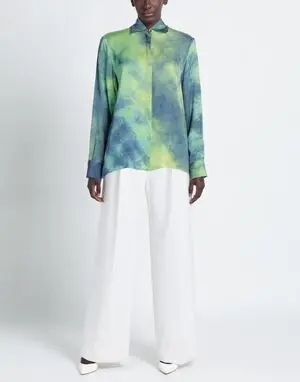 Roberto Cavalli Satin Shirt - Acid Green