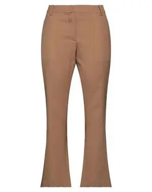 Marni Virgin Wool Bootcut Trousers - Beige