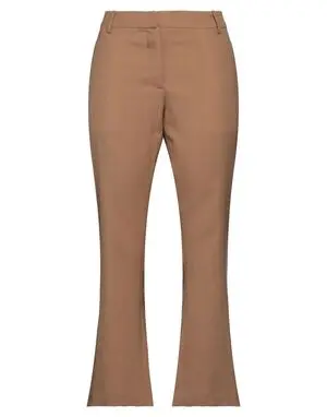 Marni Virgin Wool Bootcut Trousers - Beige