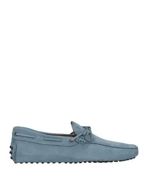 TOD'S Loafers In Leather - Blue