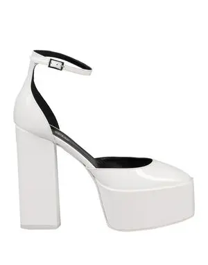 Paris Texas Pumps In Leather - White