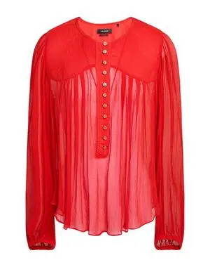 Isabel Marant Top Silk - Red