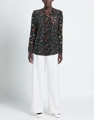 Red Valentino Floral-print Crepe Shirt