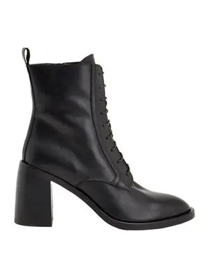 8 BY YOOX Leather Heeled Ankle Boots