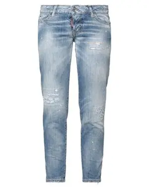 Dsquared2 Straight-leg Jeans With Distressed Detailing