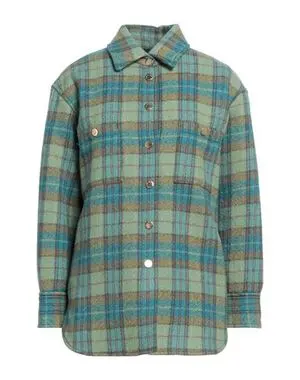 Sandro Shirt In Light Virgin Wool