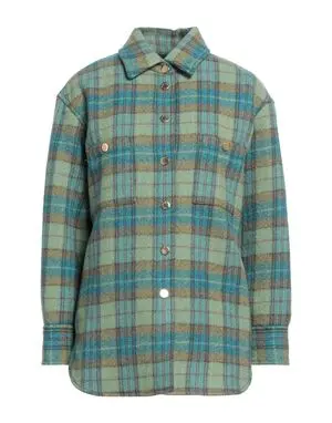 Sandro Shirt In Light Virgin Wool