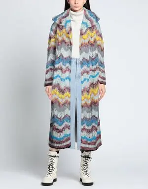 Philosophy Di Lorenzo Serafini Cardigan In Polyamide, Mohair Wool And Wool