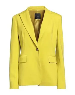 Pinko Single-Breasted Blazer Green