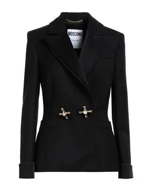 Moschino Double-breasted Blazer - Black